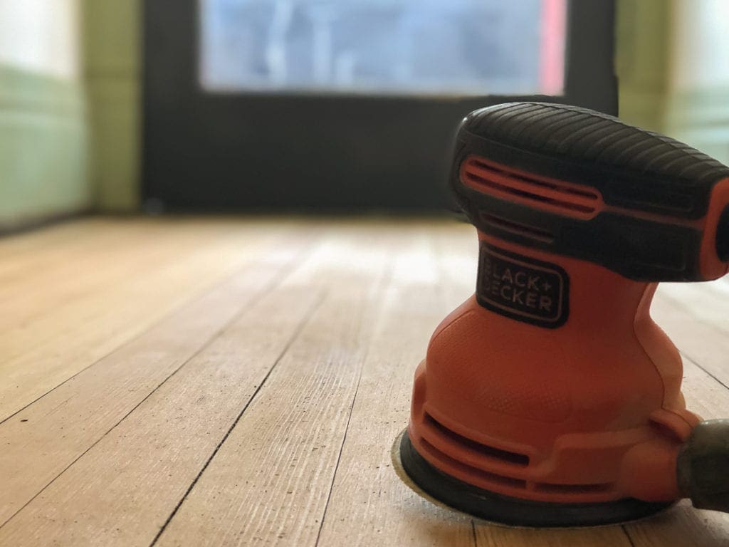 Removing Swirl Marks | Sanding Hardwood Floors – Blake Hill House
