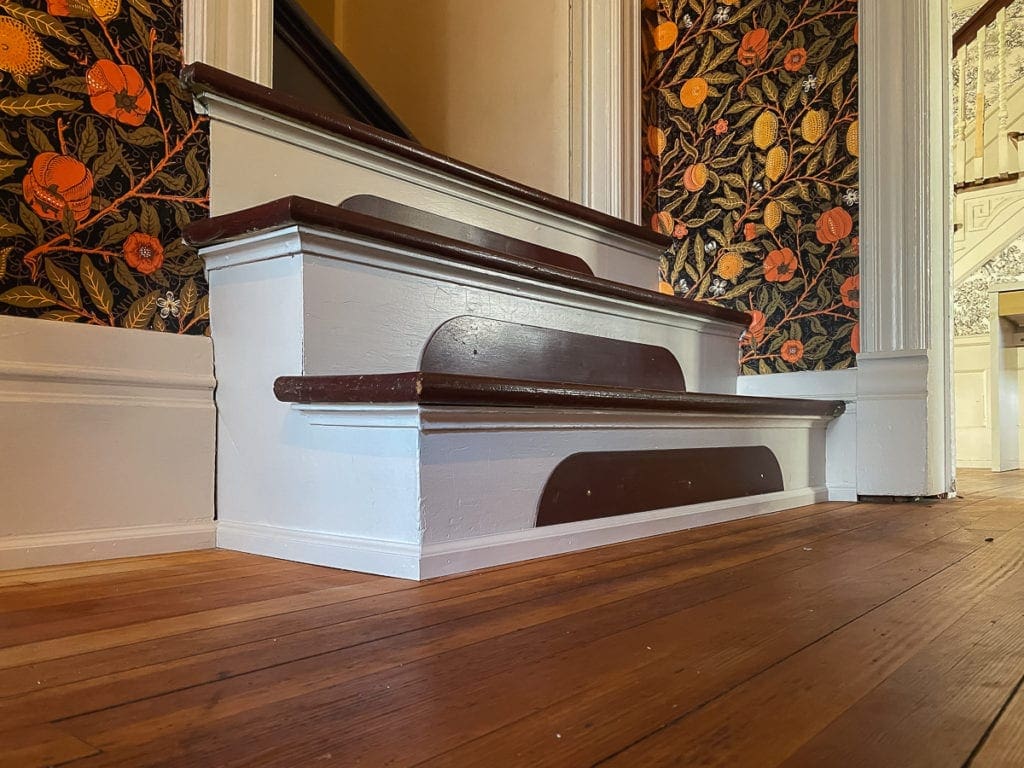 The Front Entry: Shoe Molding – Blake Hill House