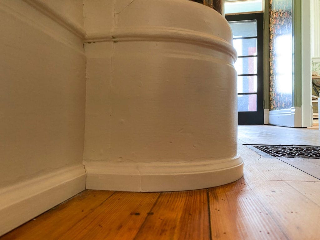 The Front Entry: Shoe Molding – Blake Hill House