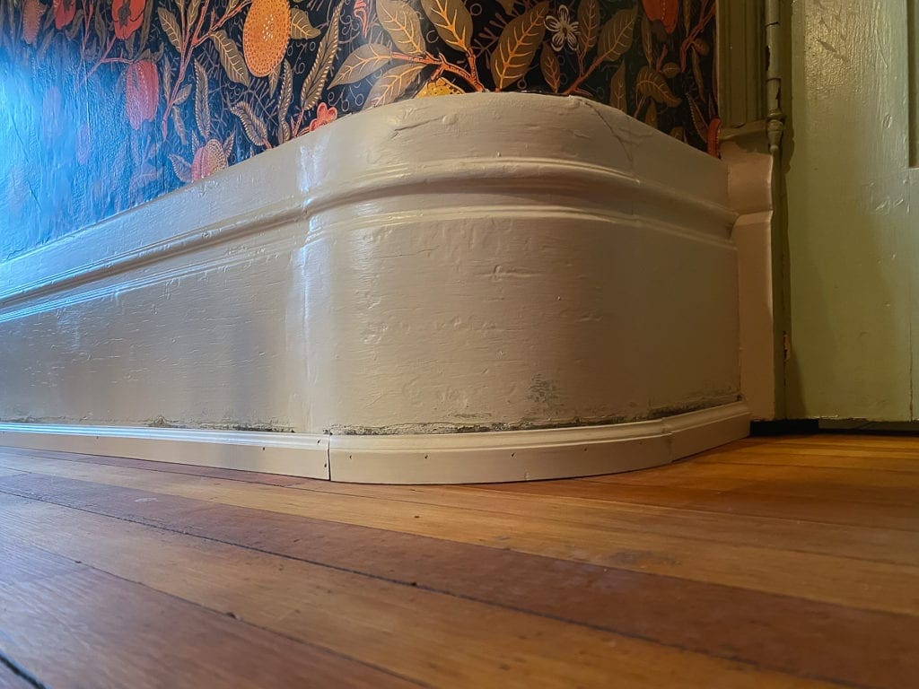 The Front Entry: Shoe Molding – Blake Hill House