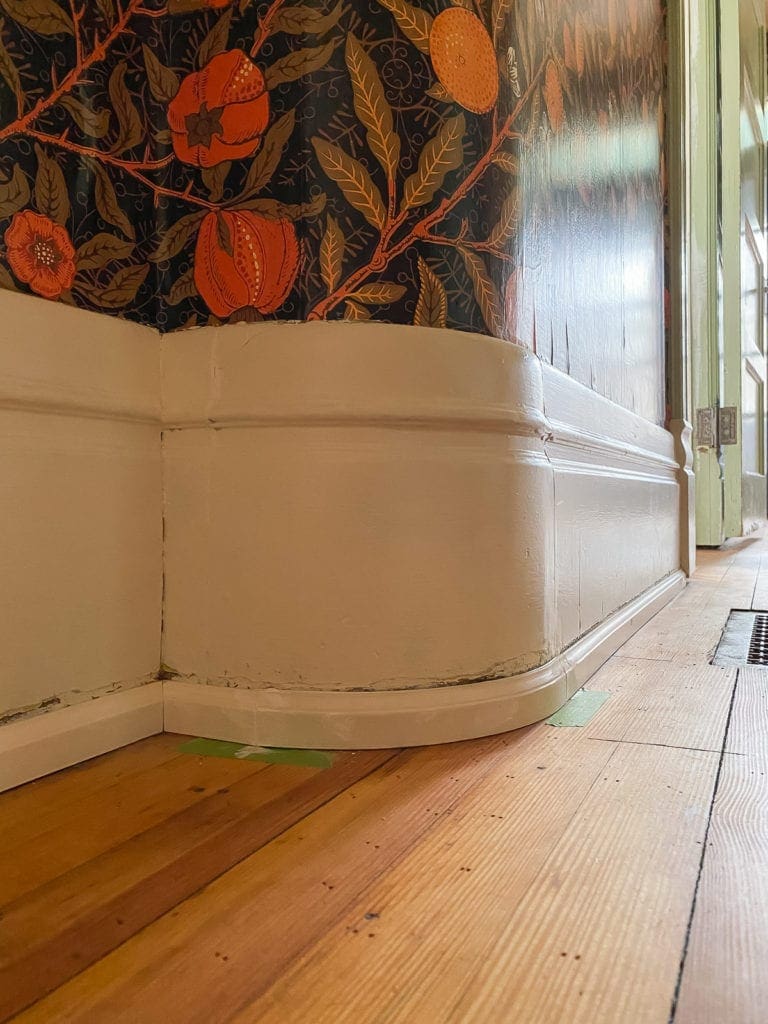 The Front Entry: Shoe Molding – Blake Hill House