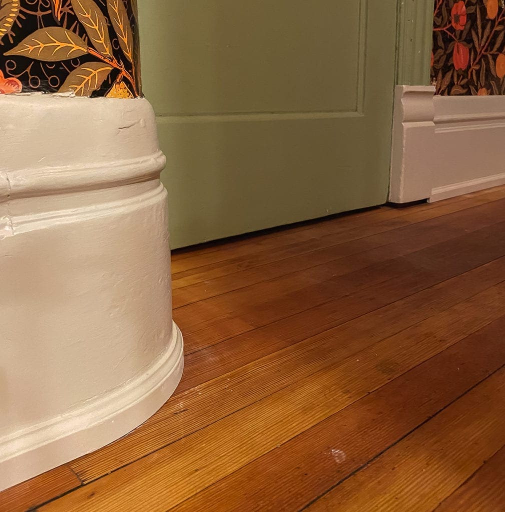 The Front Entry: Shoe Molding – Blake Hill House